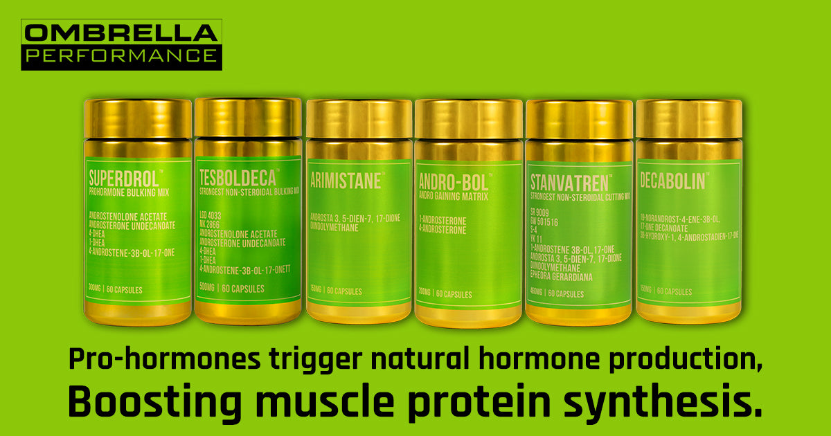 Pro-hormones trigger natural hormone production, boosting muscle prote ...