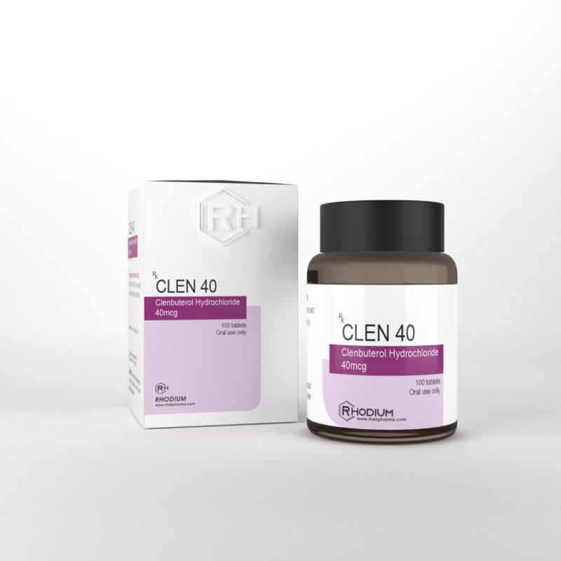 Clen 40 - Potent Beta2-Agonist for Fat Loss and Enhanced Performance ...