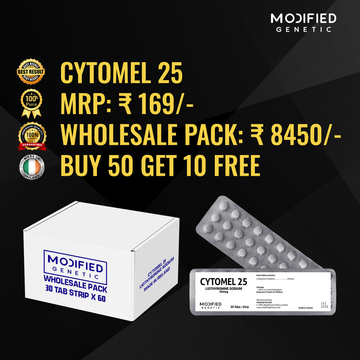 CYTOMEL 25: Powerful Fat Loss and Metabolic Enhancer for Bodybuilders ...