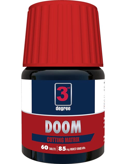 3rd degree DOOM: 85mg/Tab A Powerful Cut Mix of most effective Cutting ...