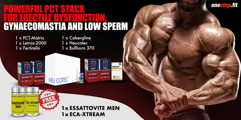 POWERFUL PCT STACK FOR ERECTILE DYSFUNCTION, GYNAECOMASTIA AND LOW SPE ...